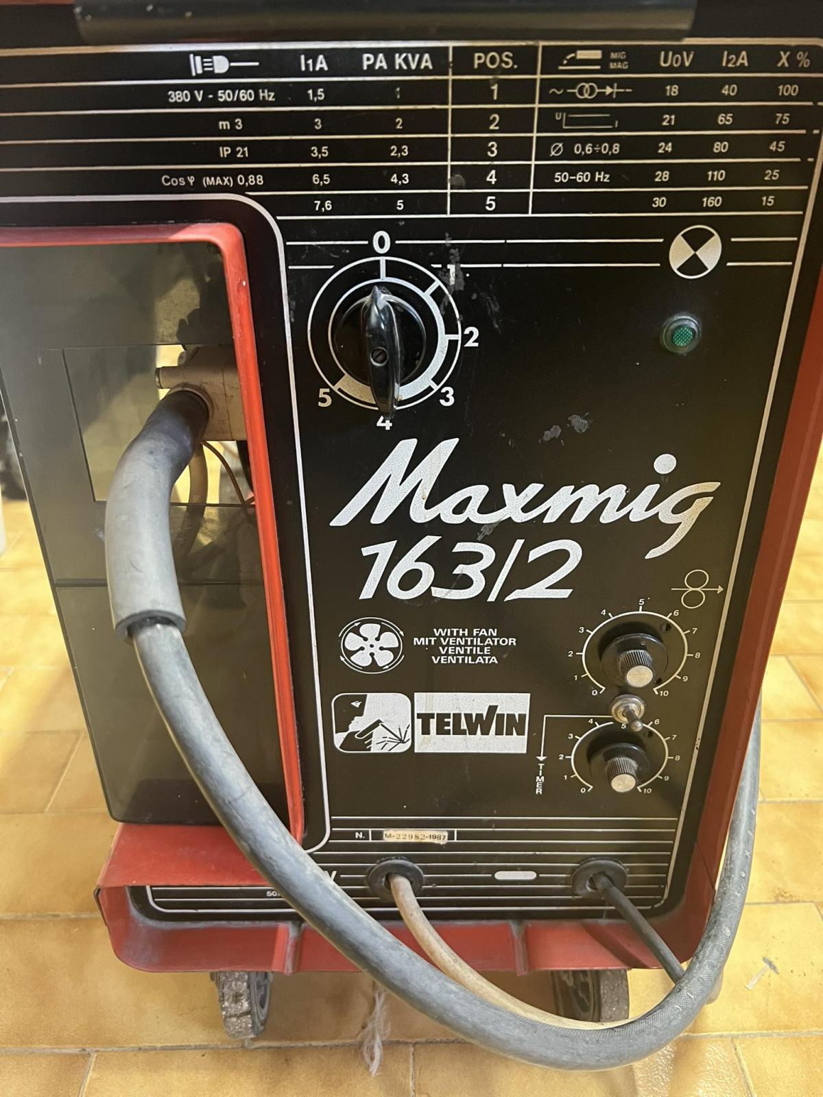 Telwin maxmig 163/2 380V