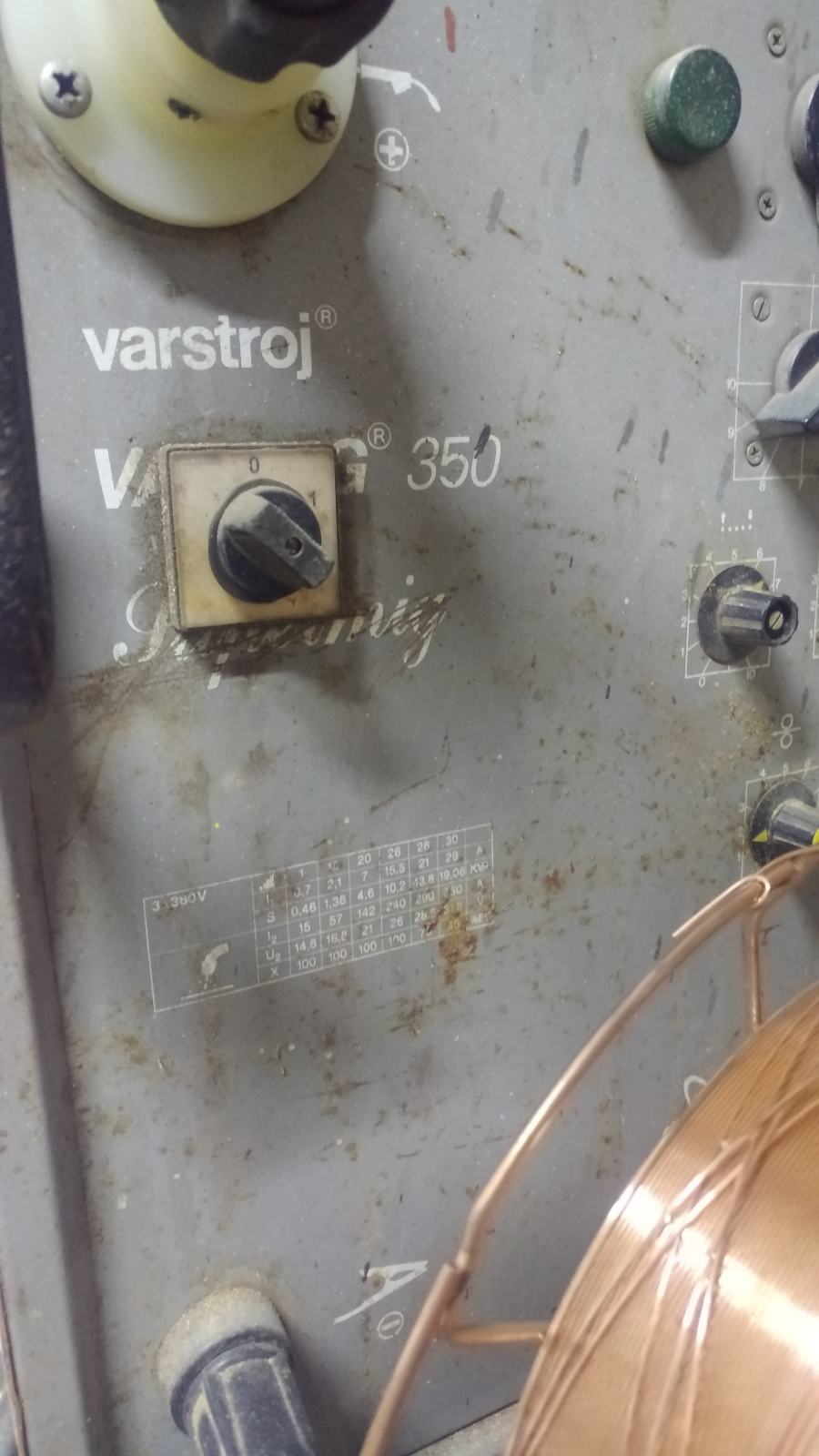 Varilni aparat CO2 Varstroj Varmig 350 Supermig