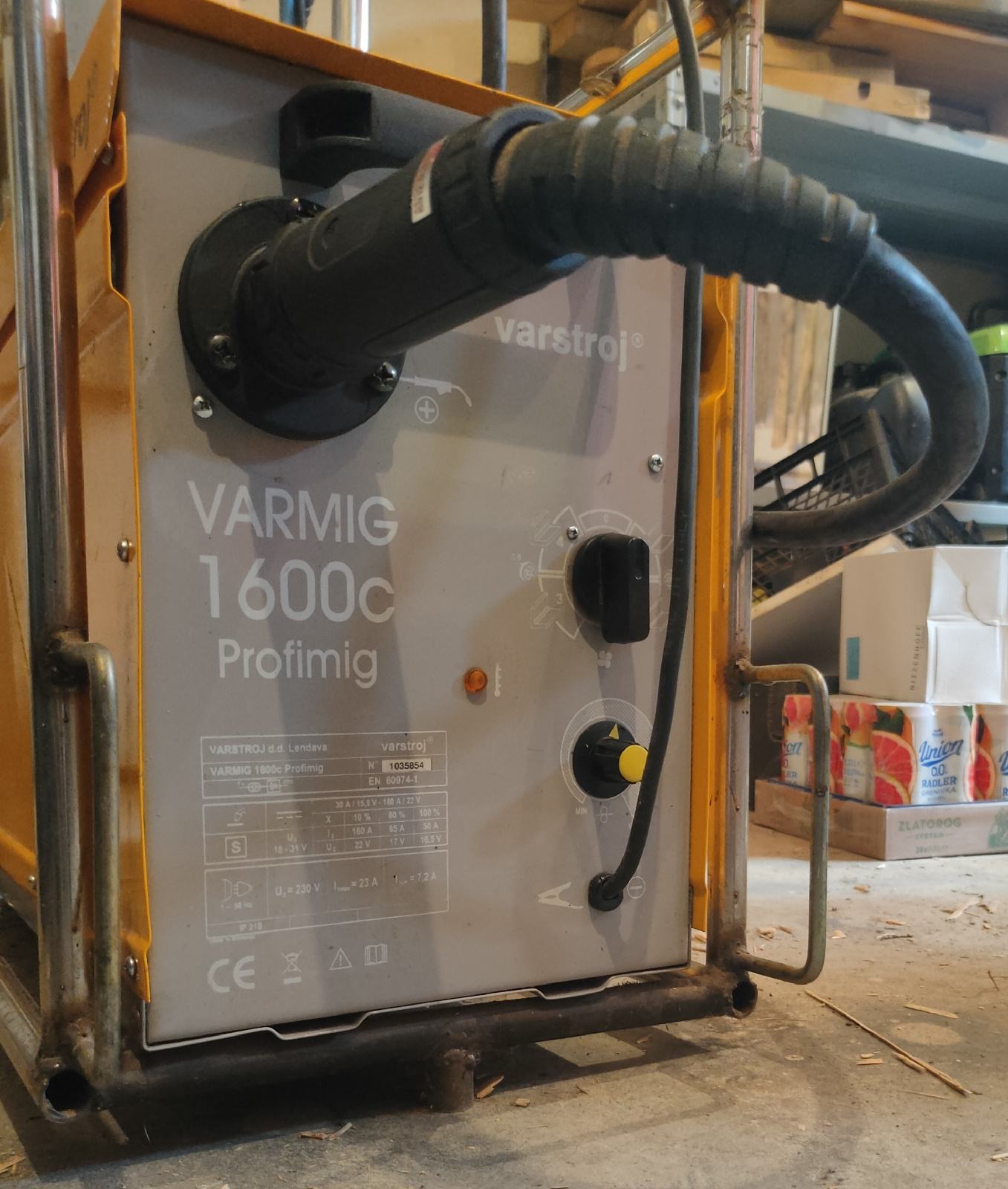 Varilni stroj Varstroj Varmig 1600c