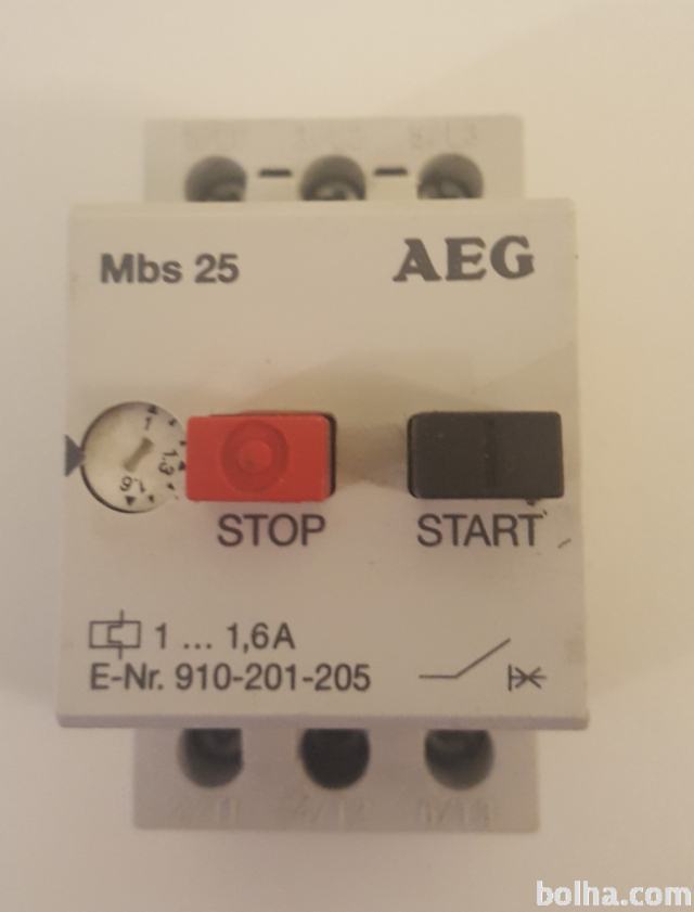 AEG Mbs 25 starter stikalo sklopka,motorja