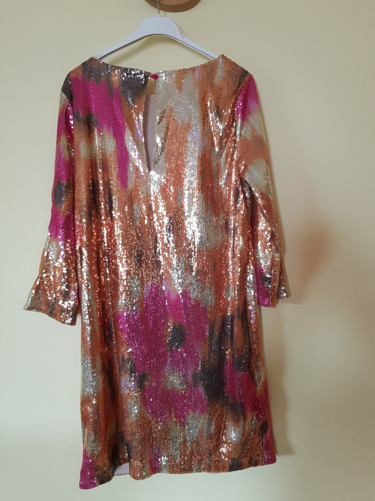 H&M NOVA SVEČANA SVETLEČA OBLEKA 38/40