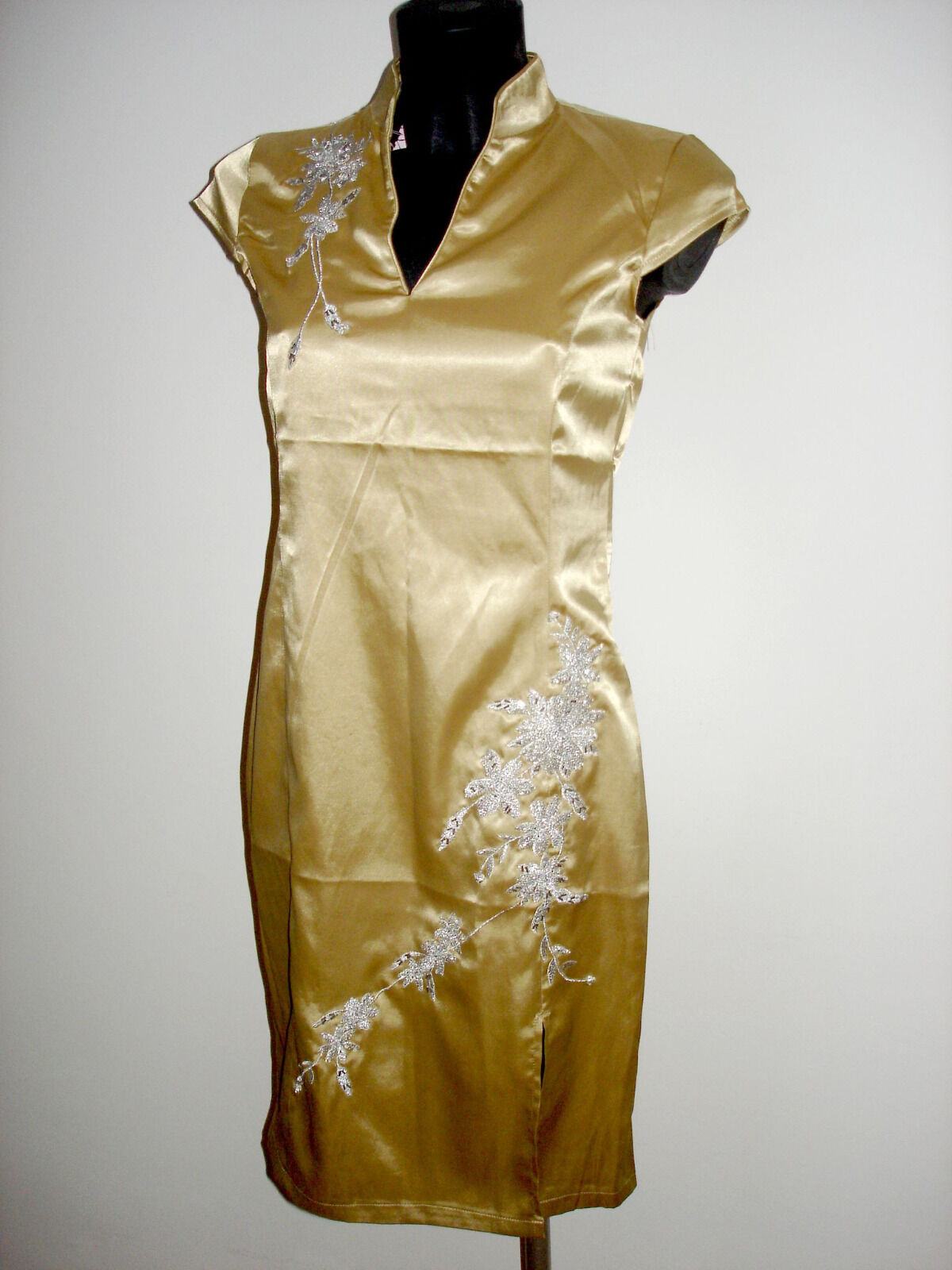 NICHE ZLATO SREBRNA SVEČANA OBLEKA 38/40