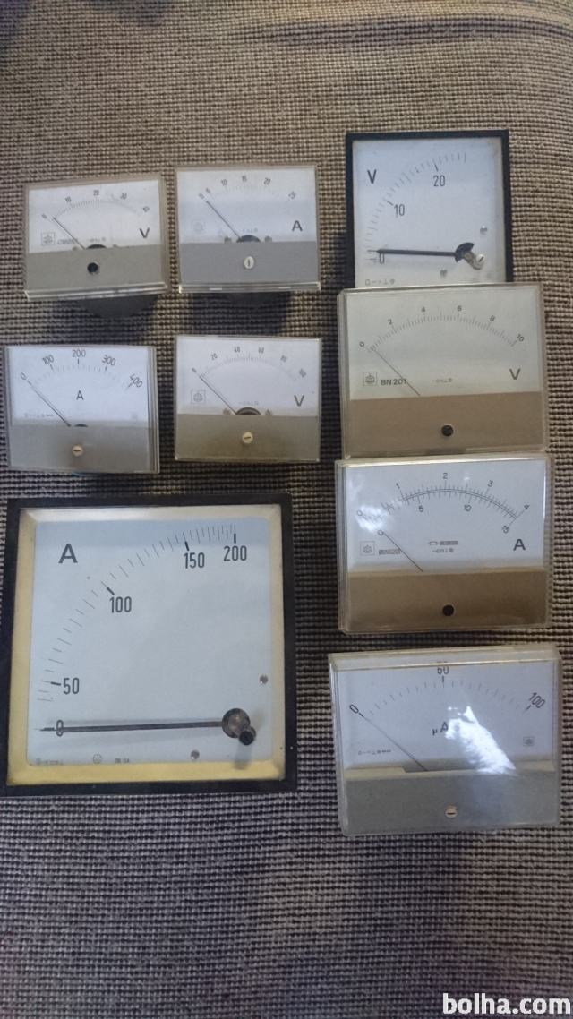 voltmetri,ampermetri vgradni