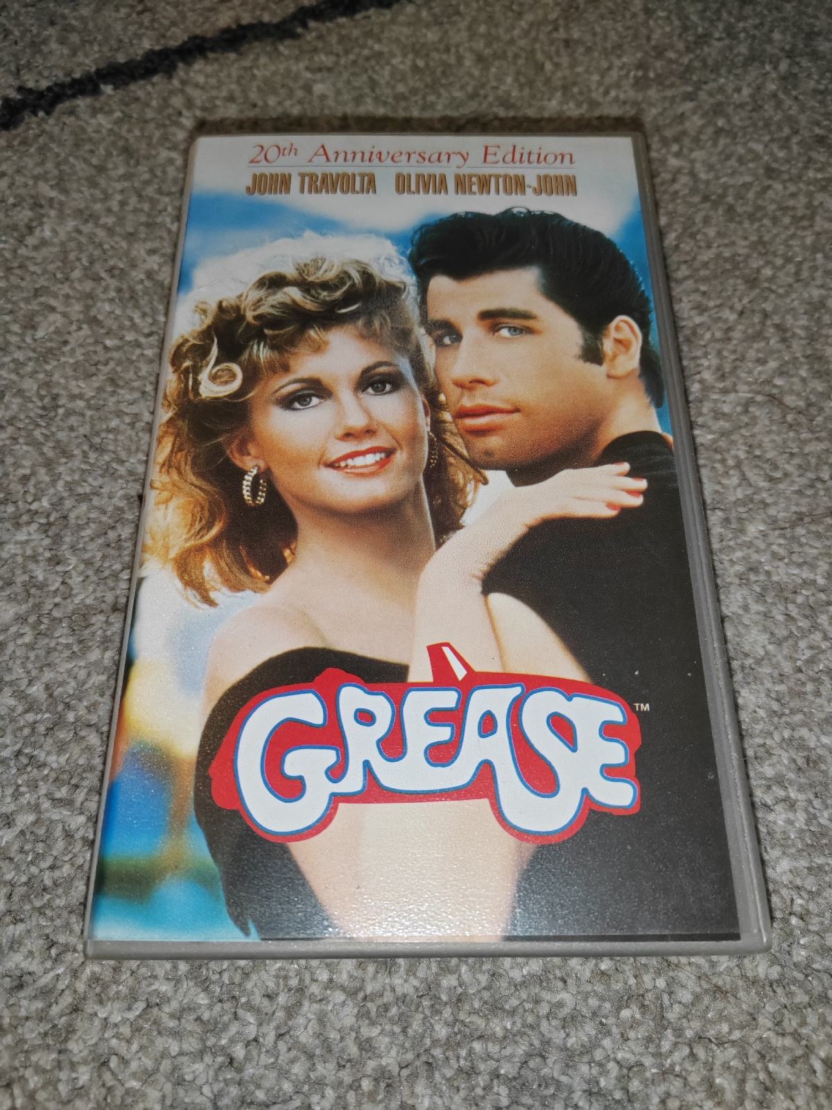 Filmi Grease, Top Gun, Indiana Jones na VHS