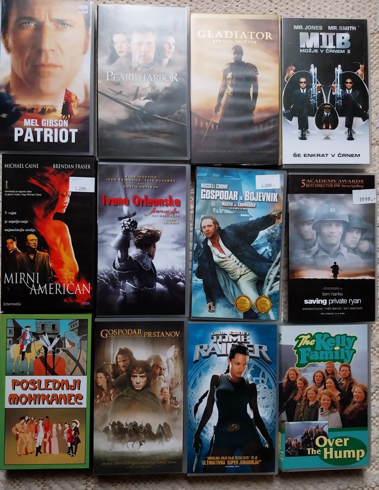 Prodam VHS kasete/filme