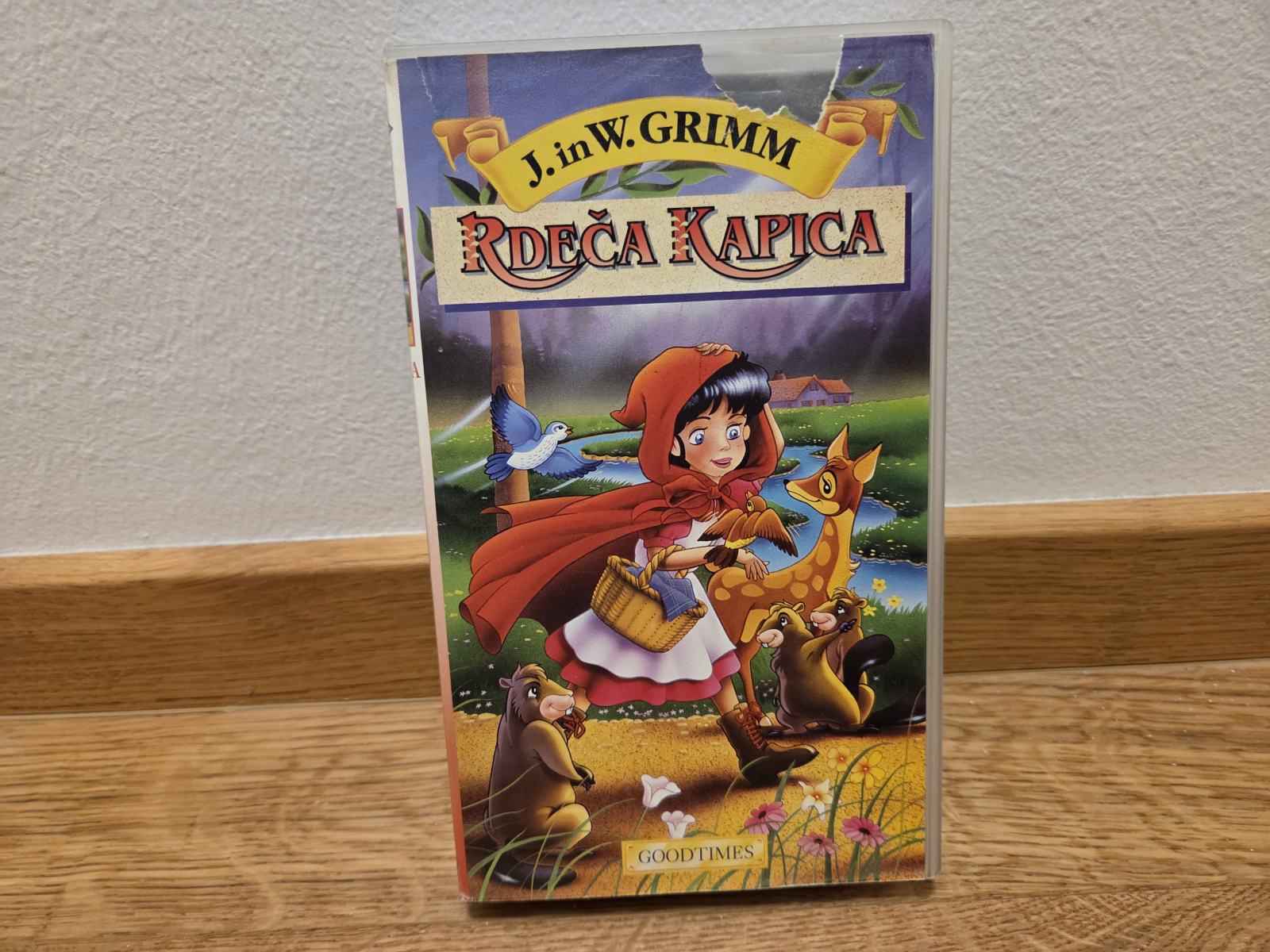 VHS risanka Rdeča kapica