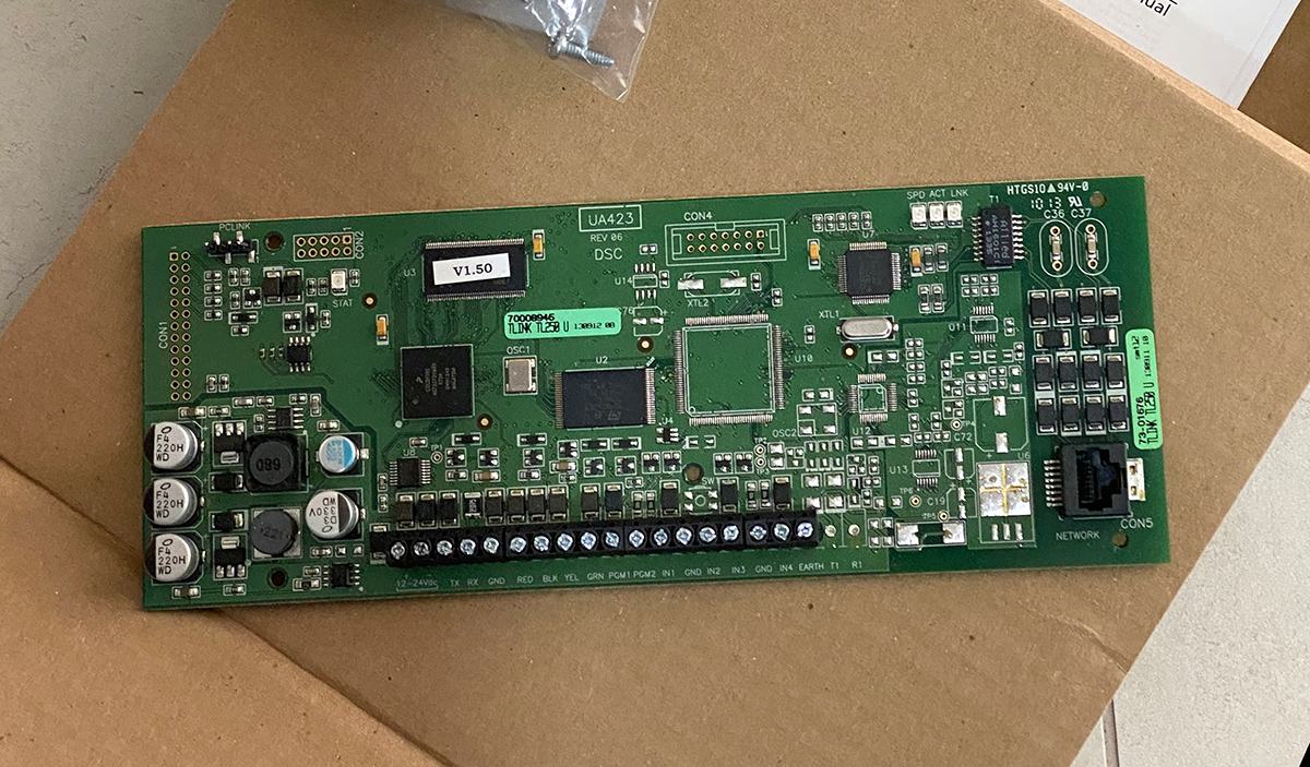 DSC TL250 TL-250 IP ethernet modul za DSC alarm