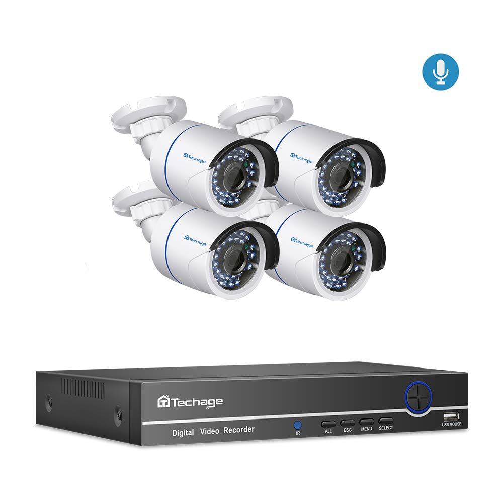 PoE NVR snemalnik in 4x FullHD IP kamera