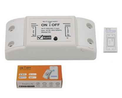 WiFi Smart Switch 10A / 2200W Brezžično daljinsko stikalo