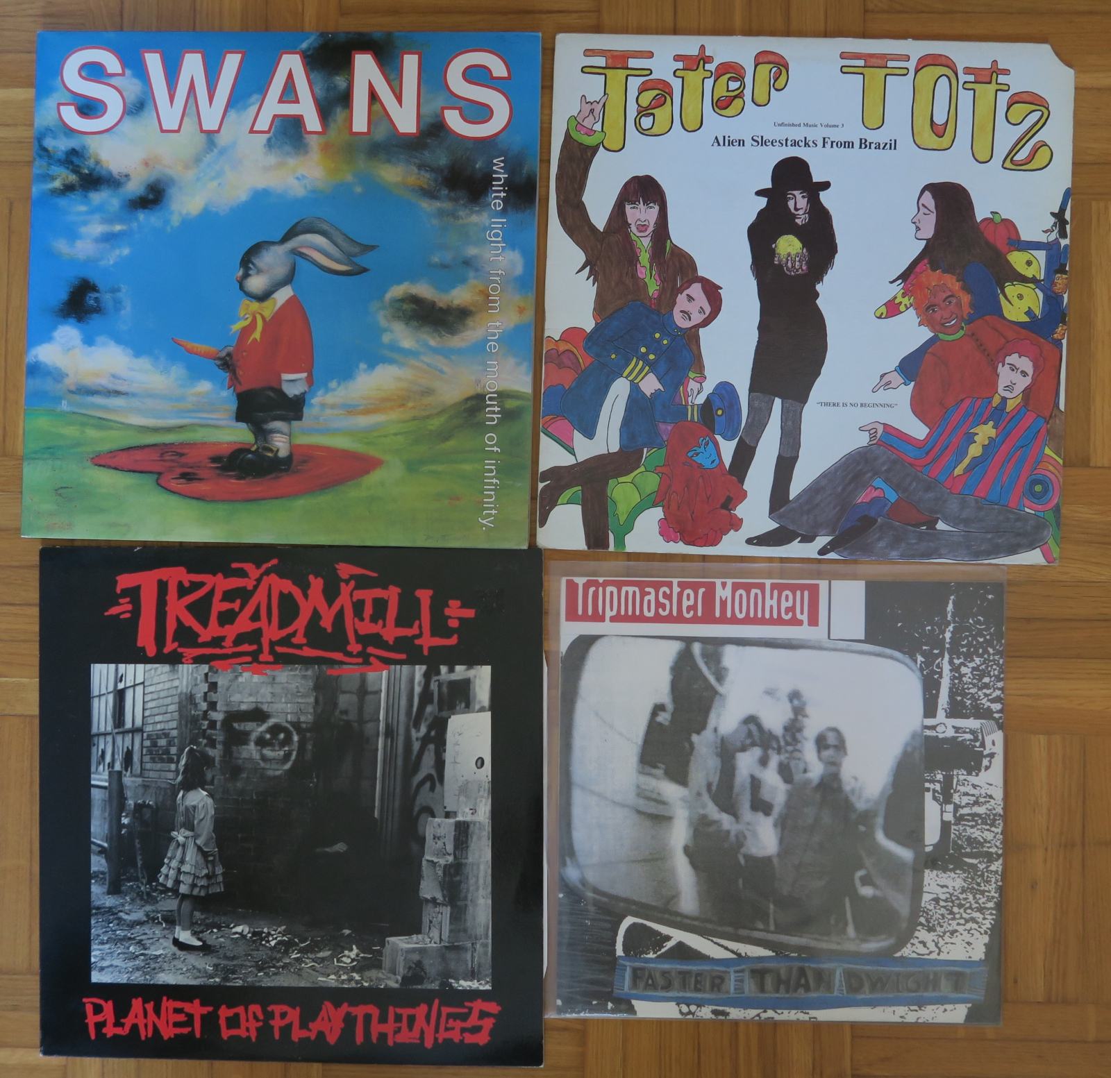 4. Tuje gramofonske plošče velike, punk, metal, alter, indie, hardcore