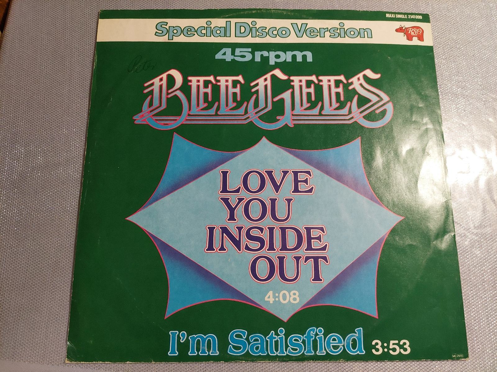 BEE GEES:Love you inside Out (maxi single)
