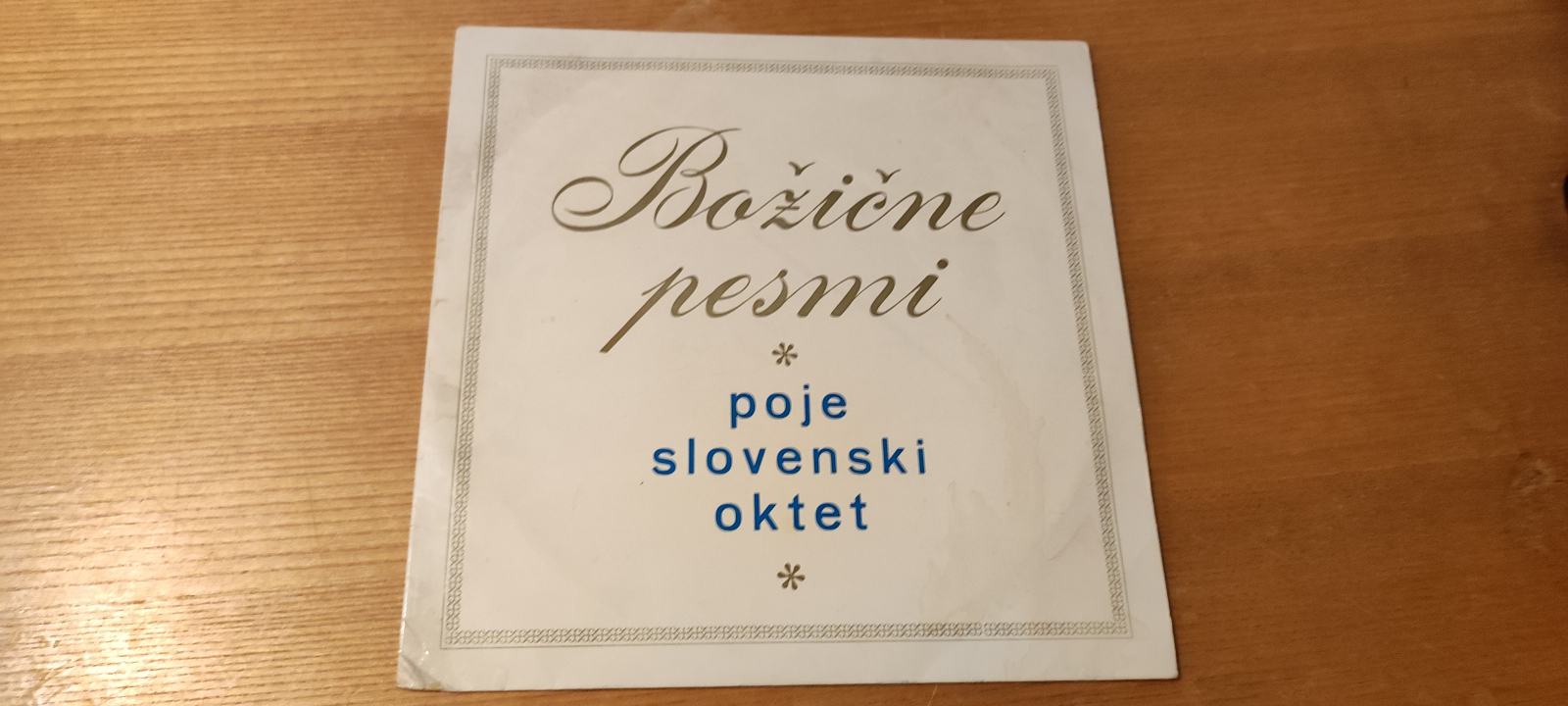 Božične pesmi - Slovenski oktet_VINIL / LP PLOŠČA