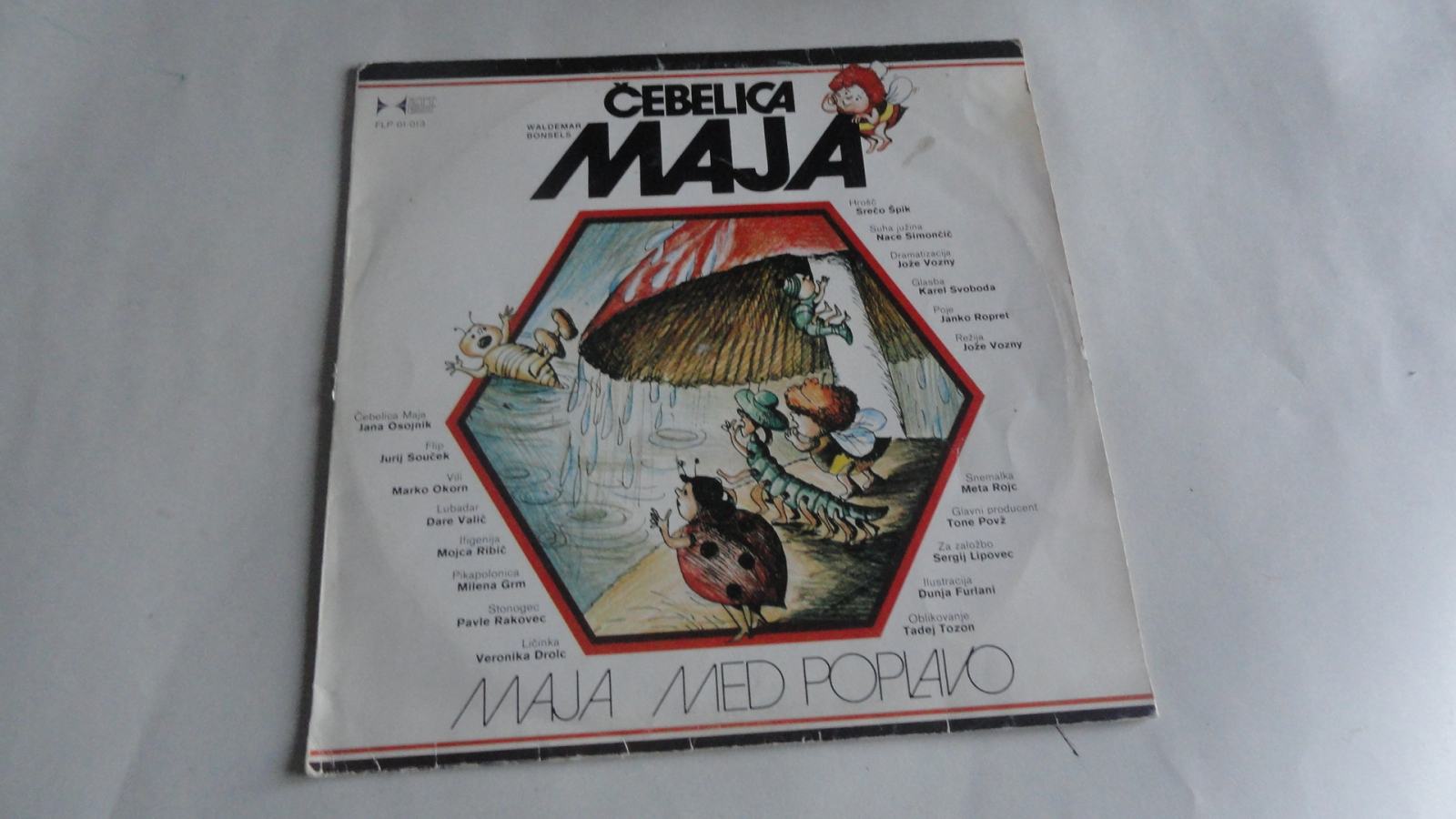 ČEBELICA MAJA - MAJA MED POPLAVO - MAJA IN ŽABA
