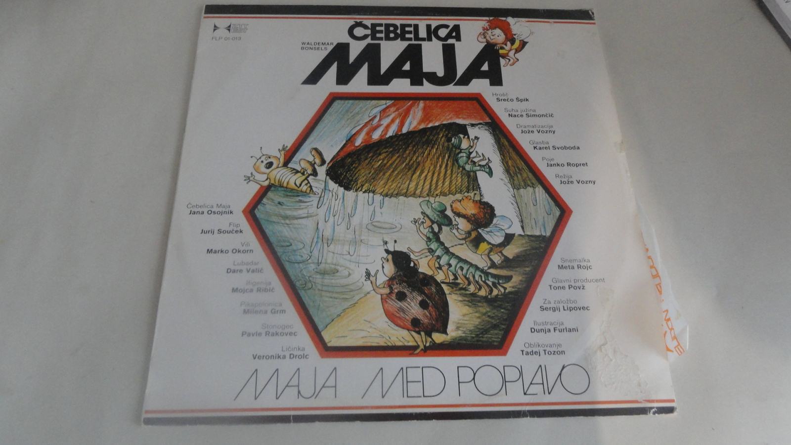 ČEBELICA MAJA - MAJA MED POPLAVO - MAJA IN ŽABA