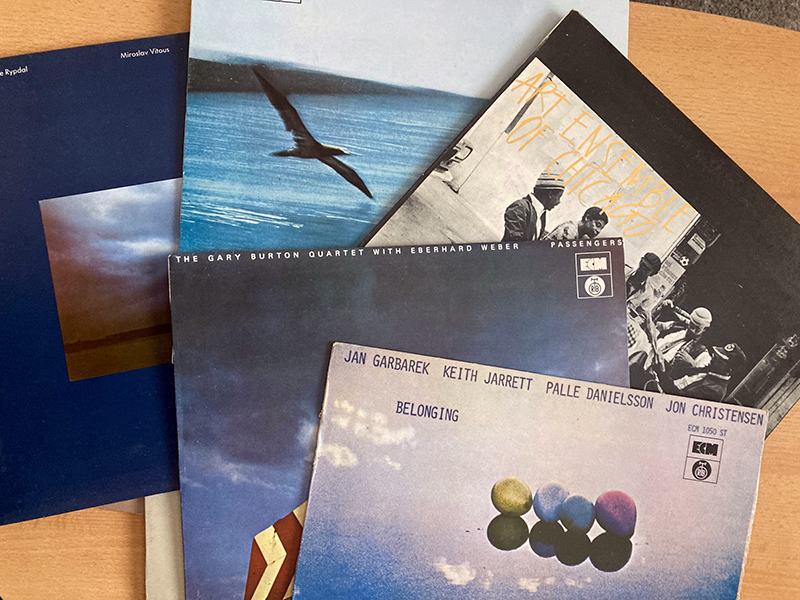 ECM jazz LP plošče