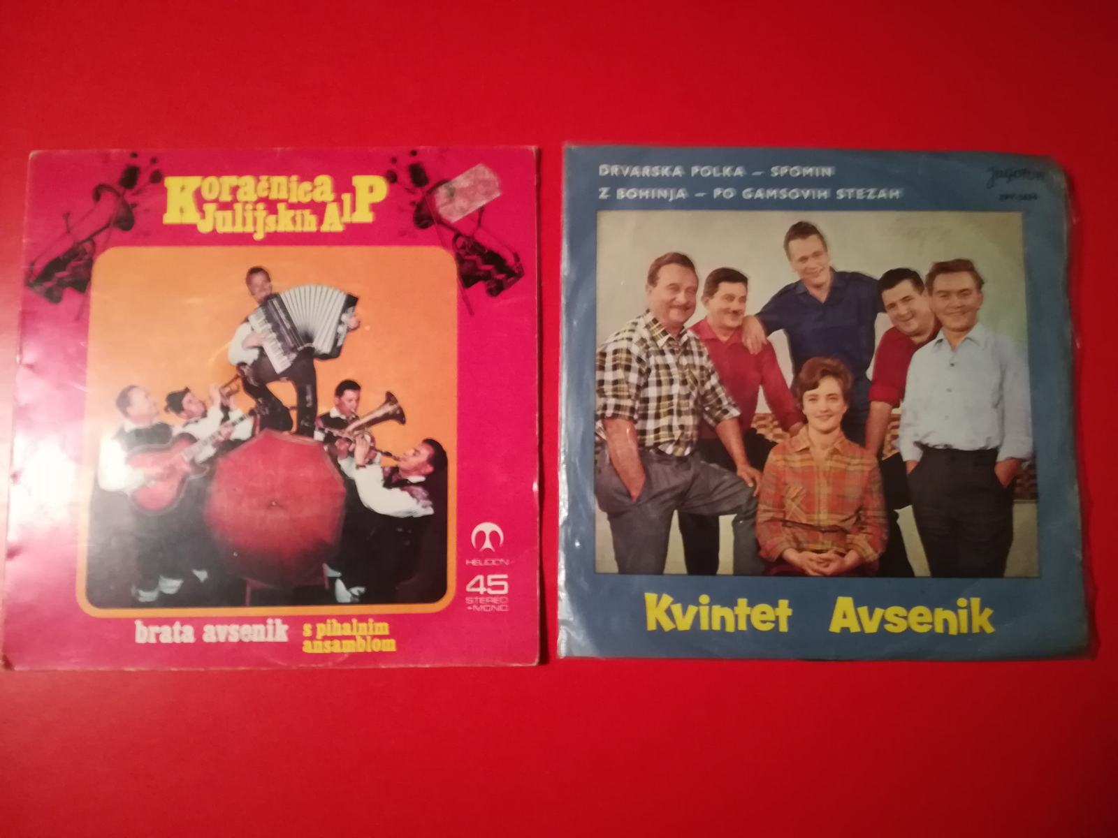 GRAMOFONSKI PLOŠČI - AVSENIK, NA GOLICI