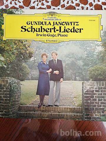 Gundula Janowitz , Irwin Gage - Schubert * - Lieder
