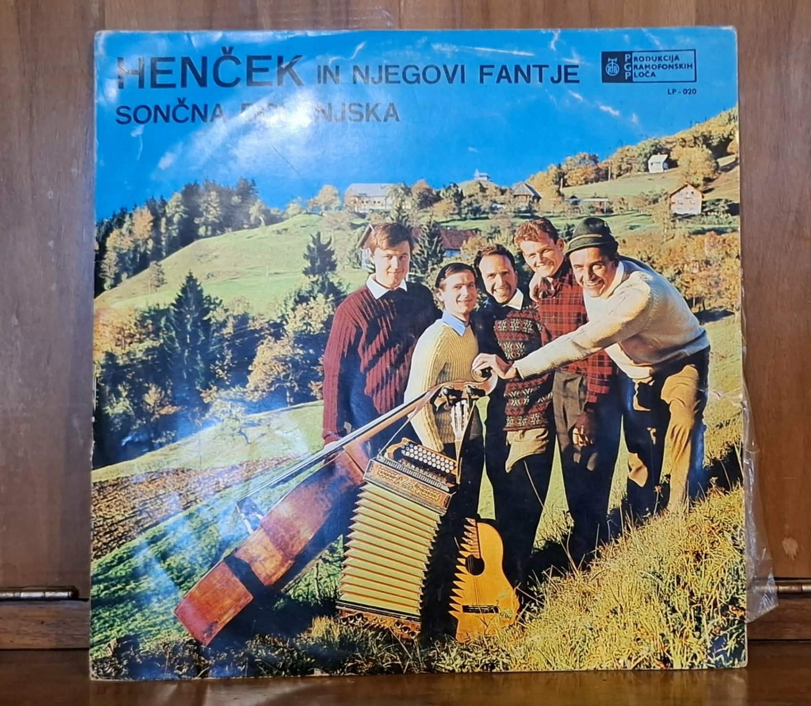 Henček In Njegovi Fantje – Sončna Dolenjska, PGP RTB – LP 020 1967