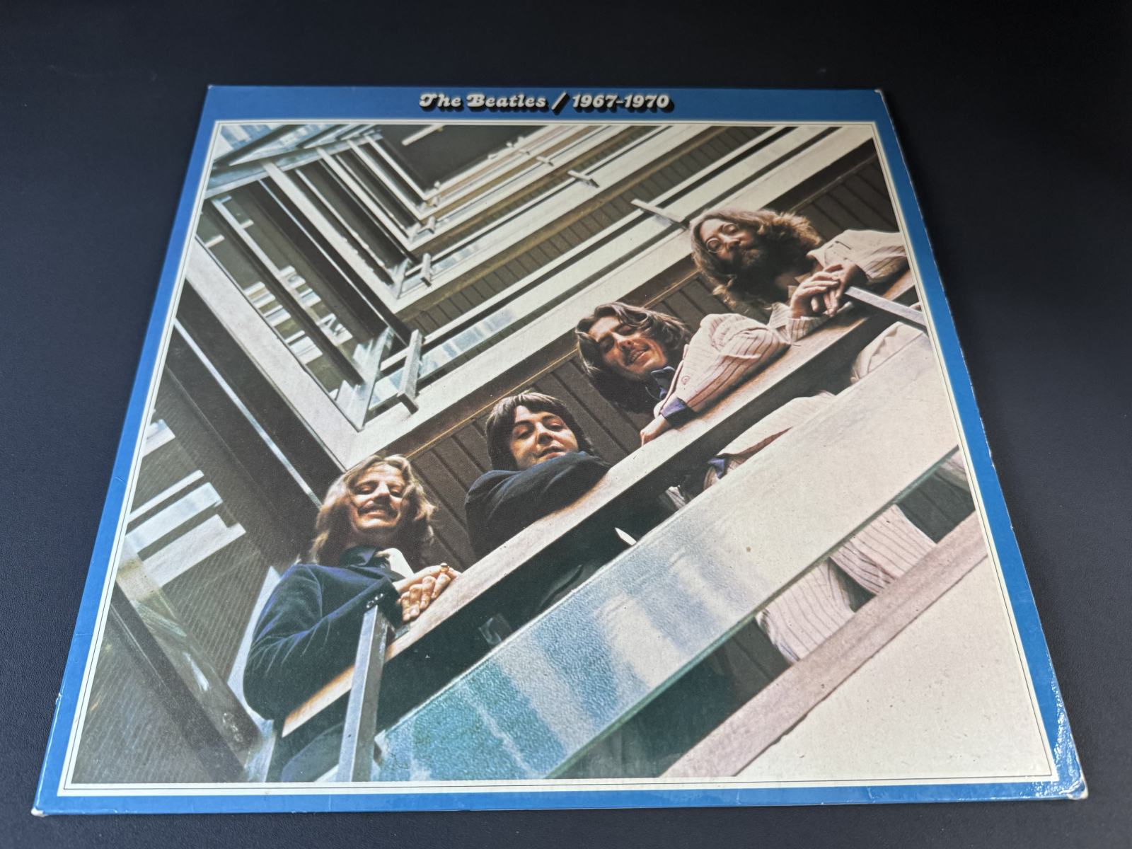 LP dvojni rdeči in modri album The Beatles 1962-1966 in 1967-1970