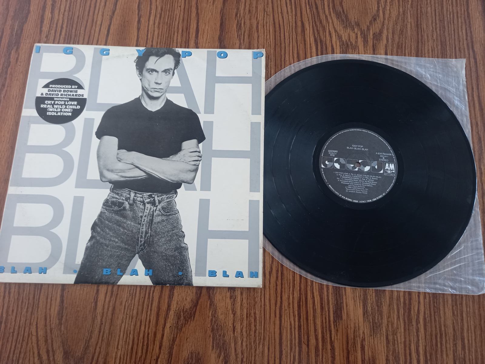 LP Plosca Iggy Pop Blah-Blah-Blah