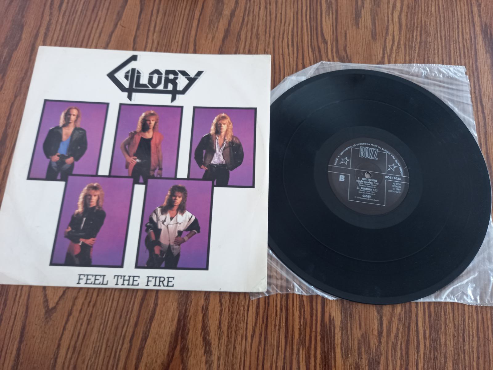 Maxi singl Glory Feel the fire