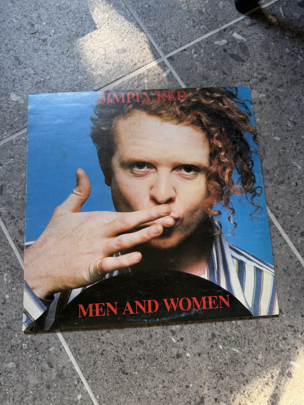 Simply Red - Men and women LP vinil album, Ljubljana