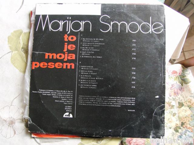 TO JE MOJA PESEM-MARJAN SMODE
