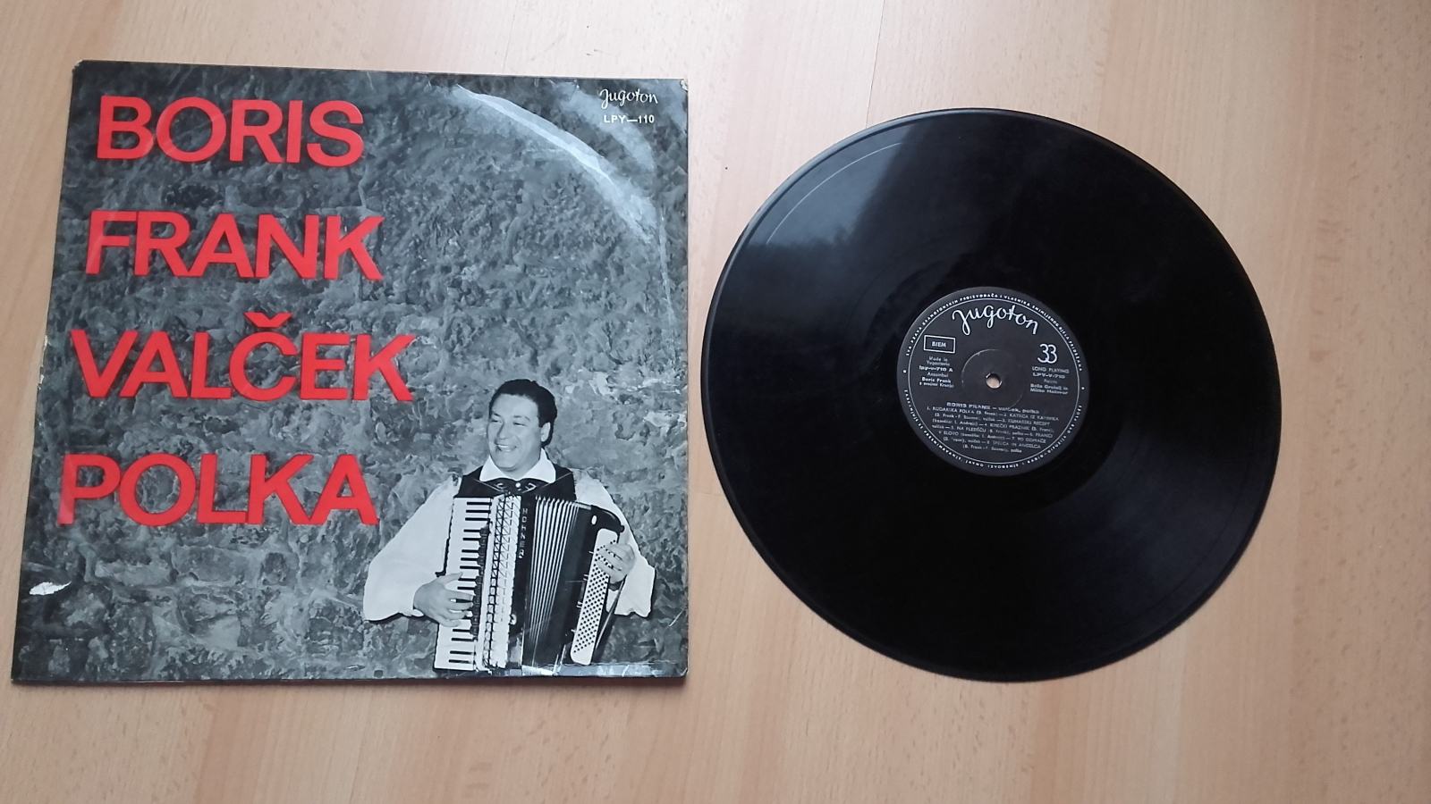 Velika plošča.BORIS FRANK:VALČEK POLKA
