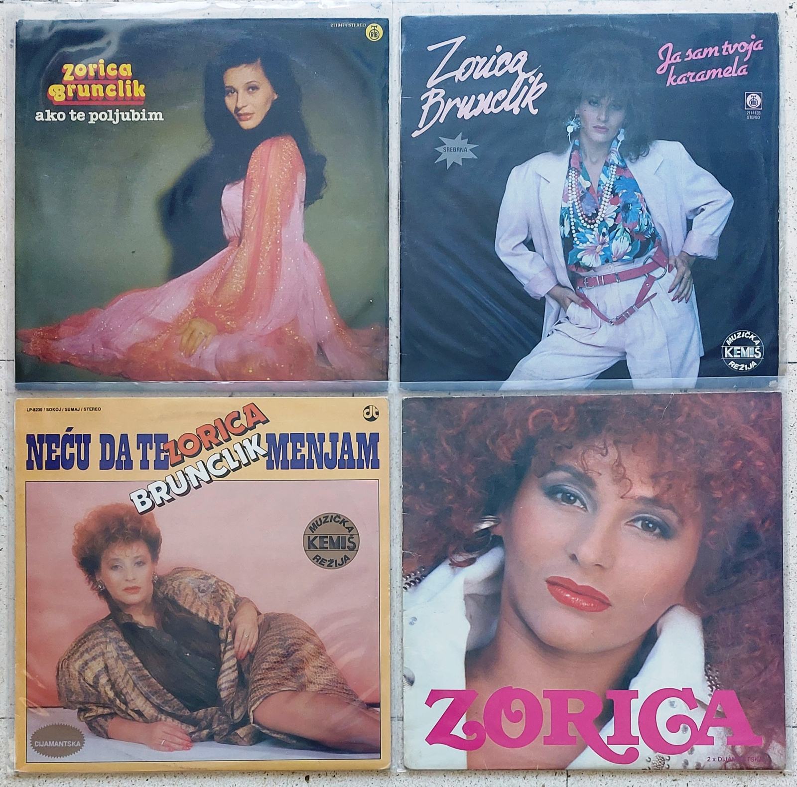 Zorica Brunclik - 8 LP plošč