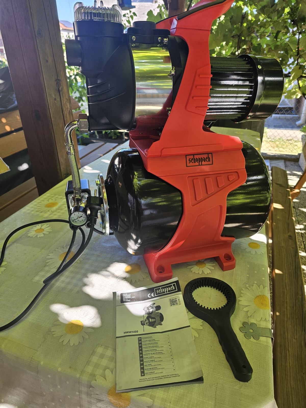 hidrofor ,hidropak scheppach