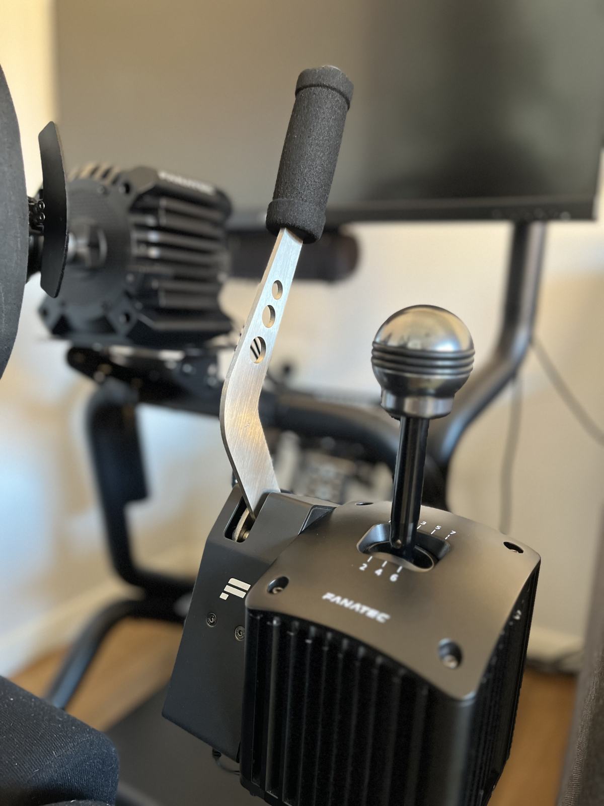Fanatec ClubSport Shifter in Handbrake