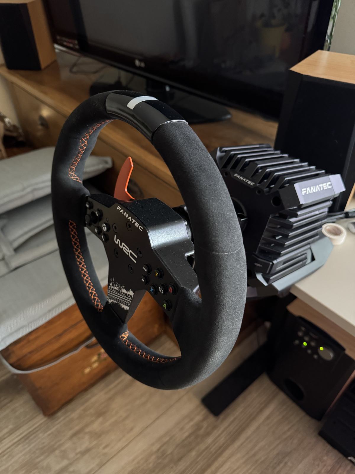 Fanatec CSL DD 5Nm + CSL Elite WRC Wheel + CSL Pedals + Table clamp