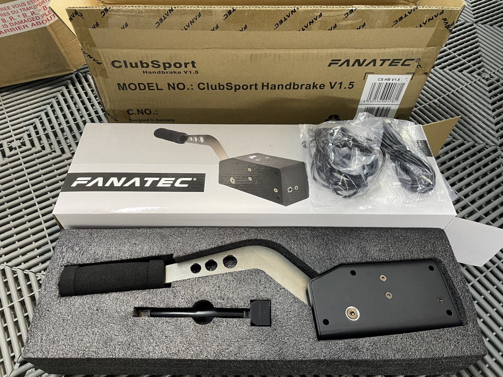 Fanatec handbrake v1.5 - stara 5 mesecev