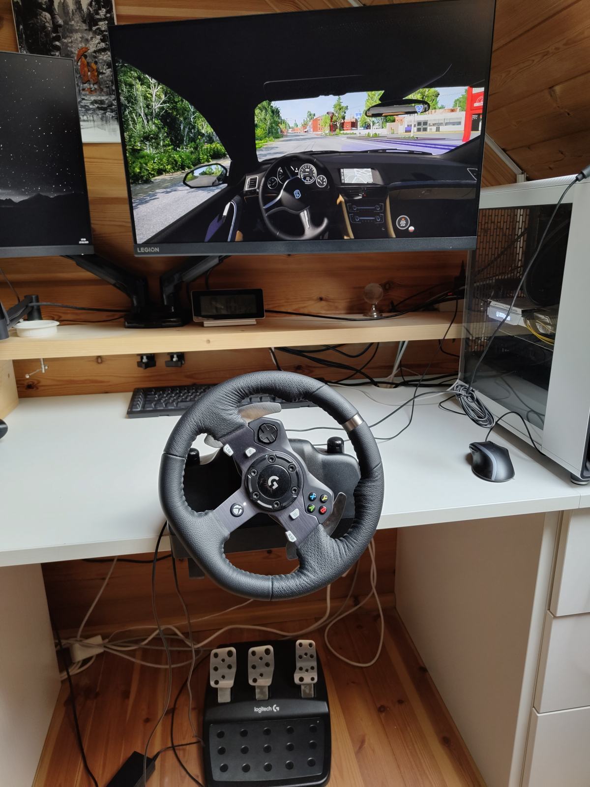 Logitech G920 volan + pedala (xbox, pc)