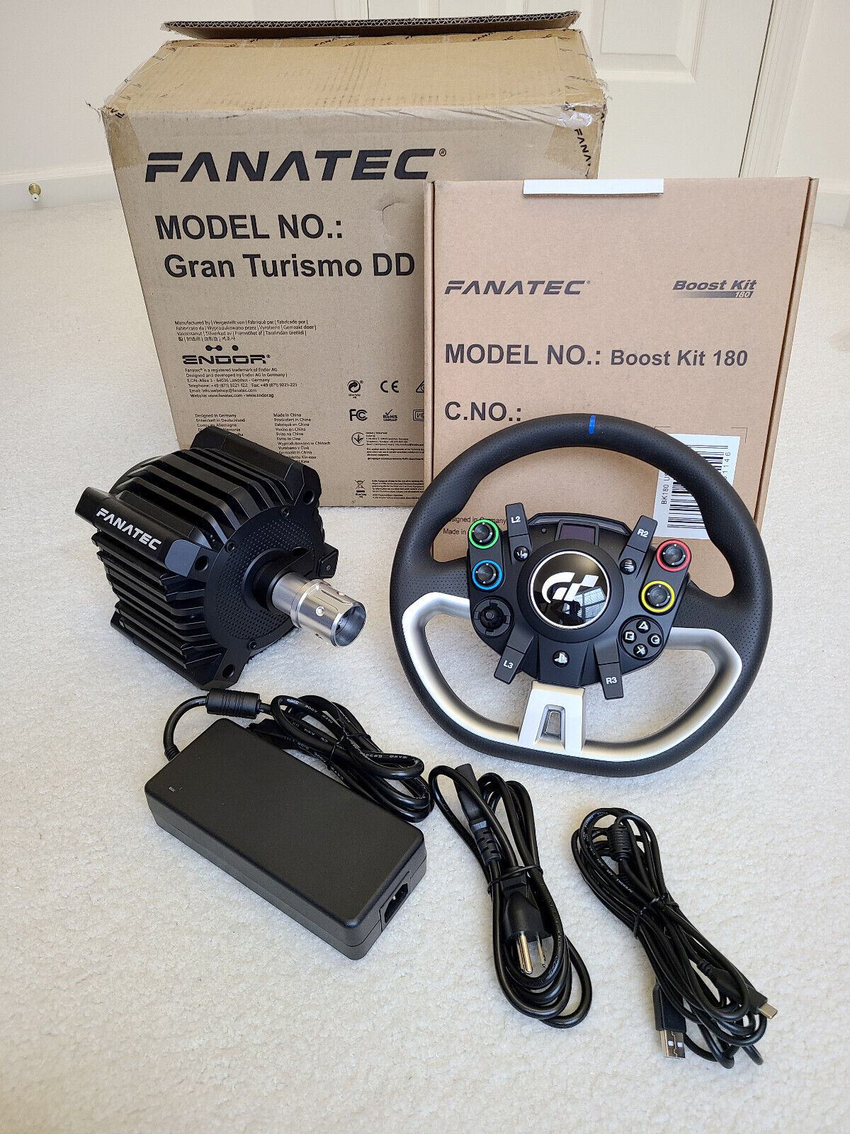 Fanatec Gran Turismo DD Pro (8NM) s kompletom Boost Kit 180