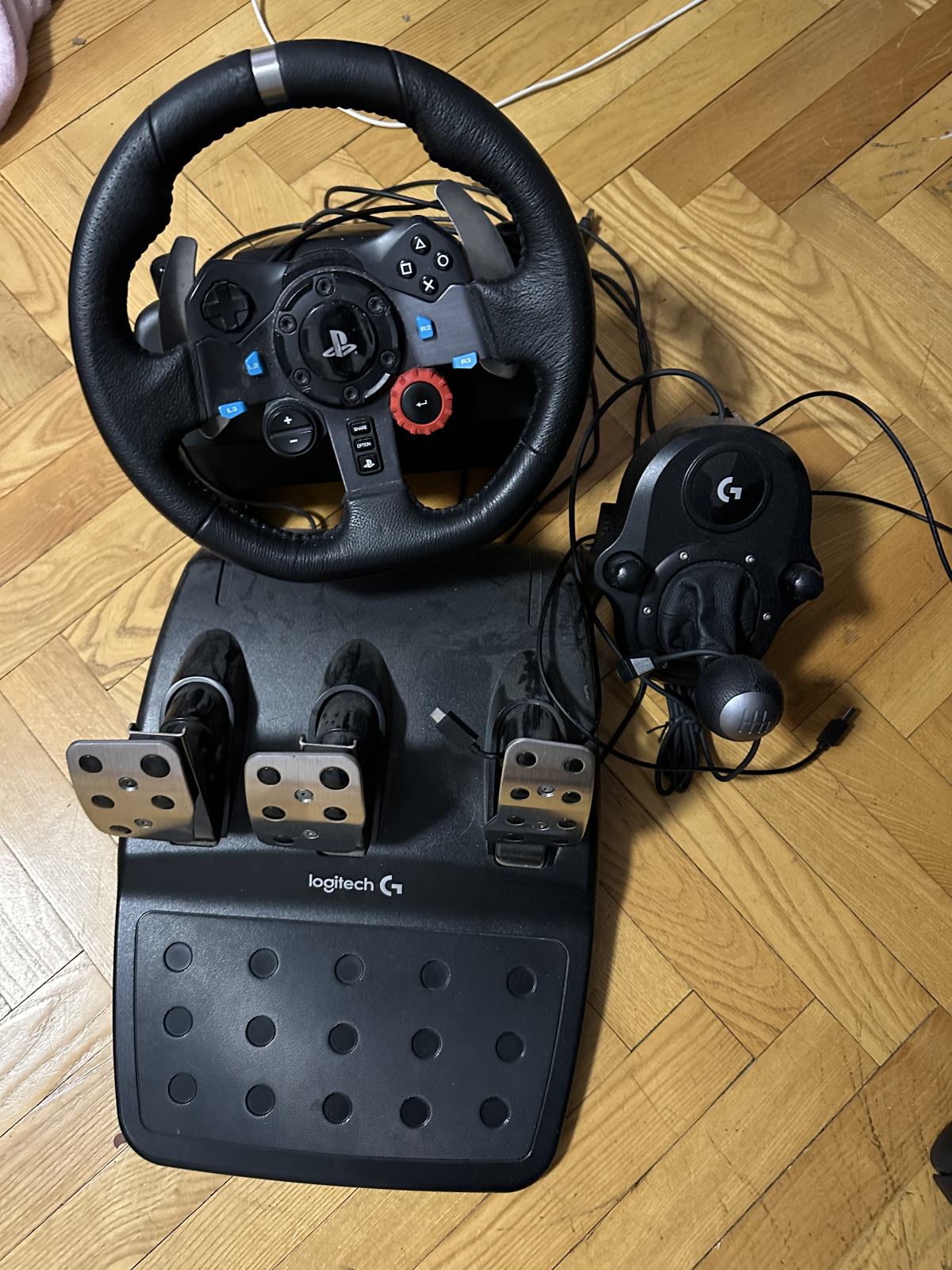 Logitech G29 + shifter