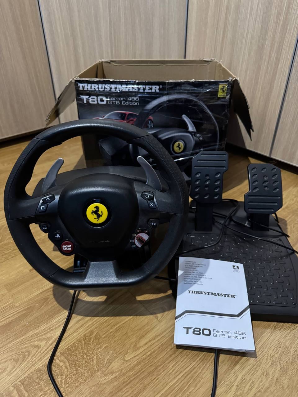 PS4, PS5, PC volan Thrustmaster T80 Ferrari 488 GTB Edition