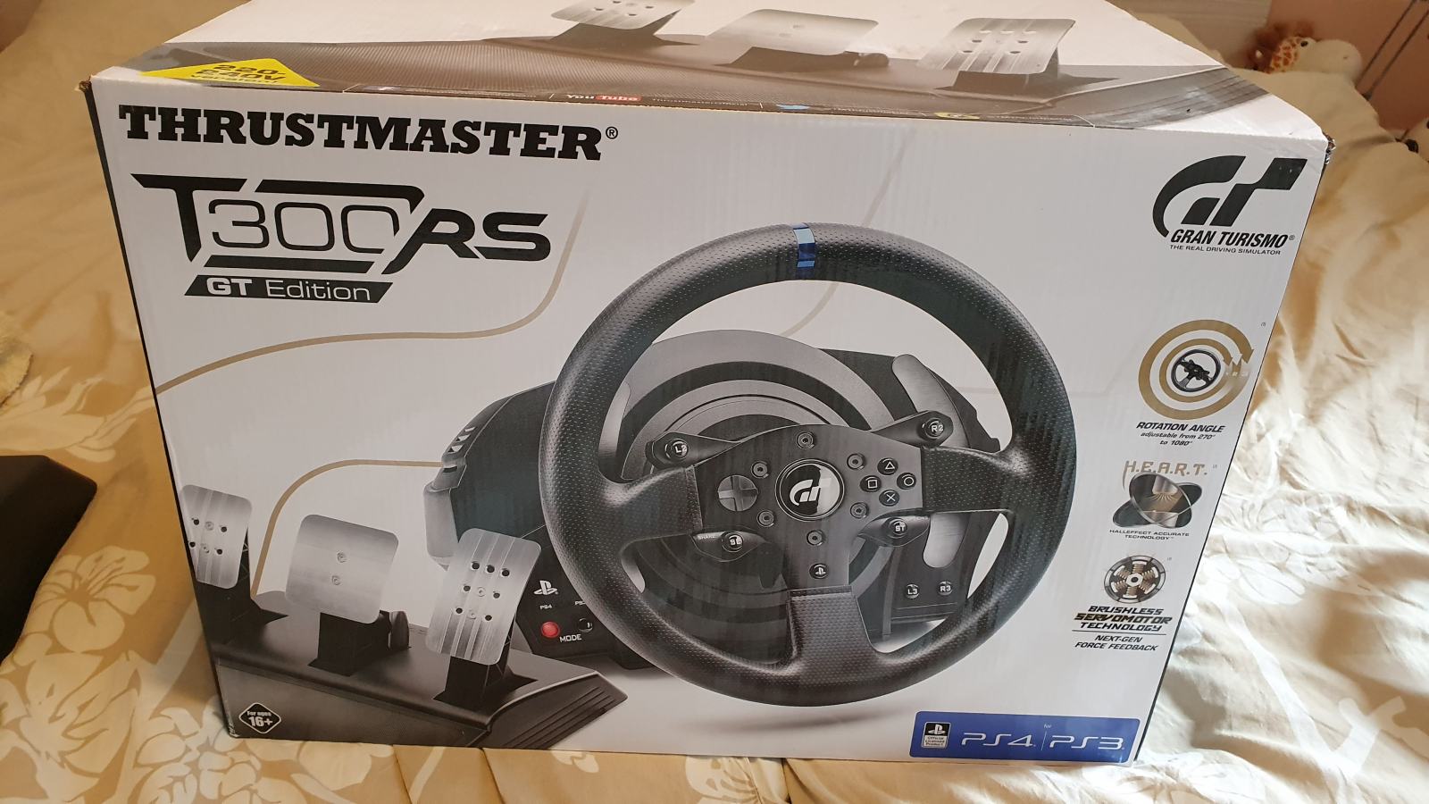 Thrustmaster t300 rs gt + Uvi racing setup lite