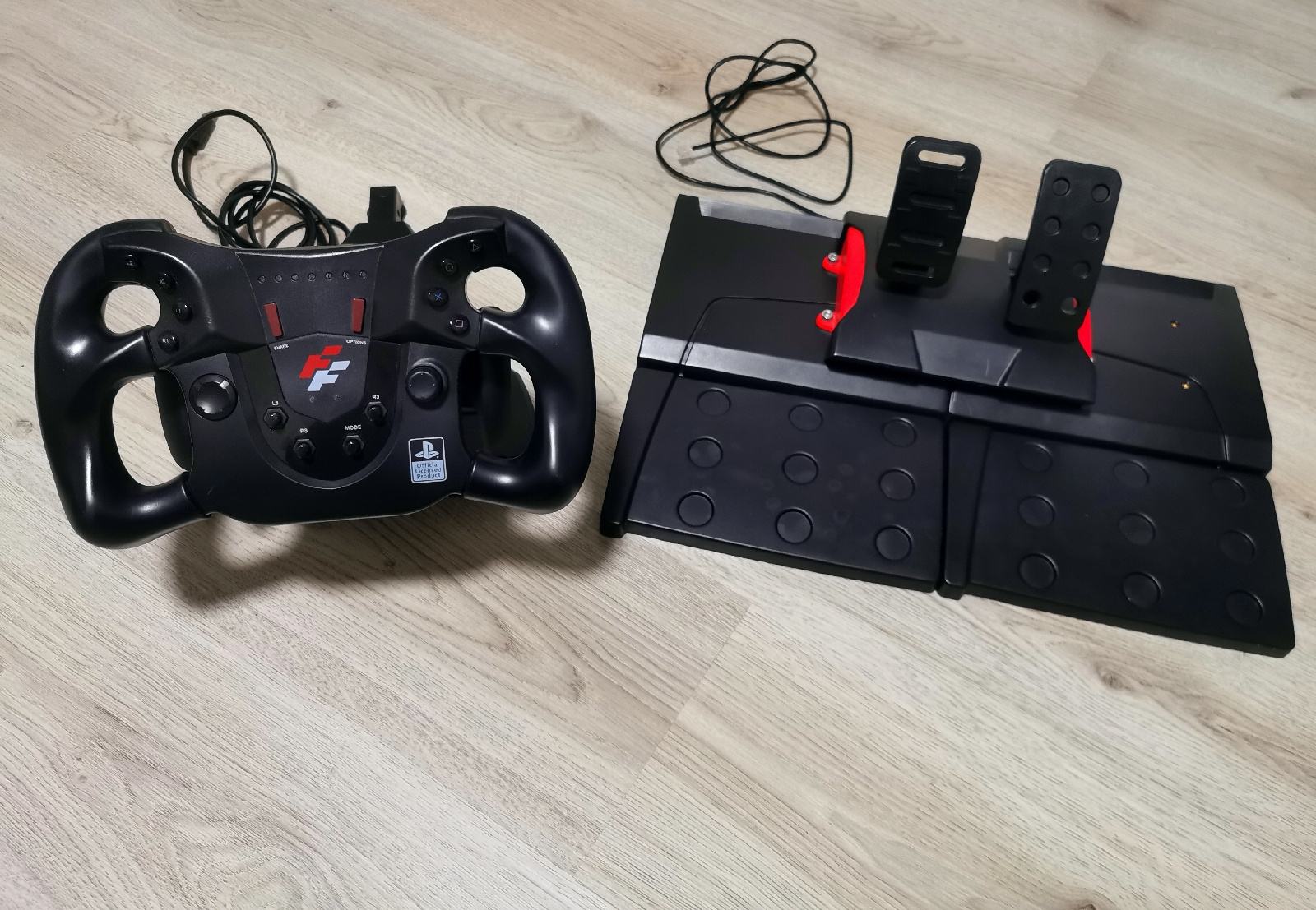 VOLAN IN PEDALI PS3 PS4 Flashfire Monza Racing Simulator Driving F1 Se