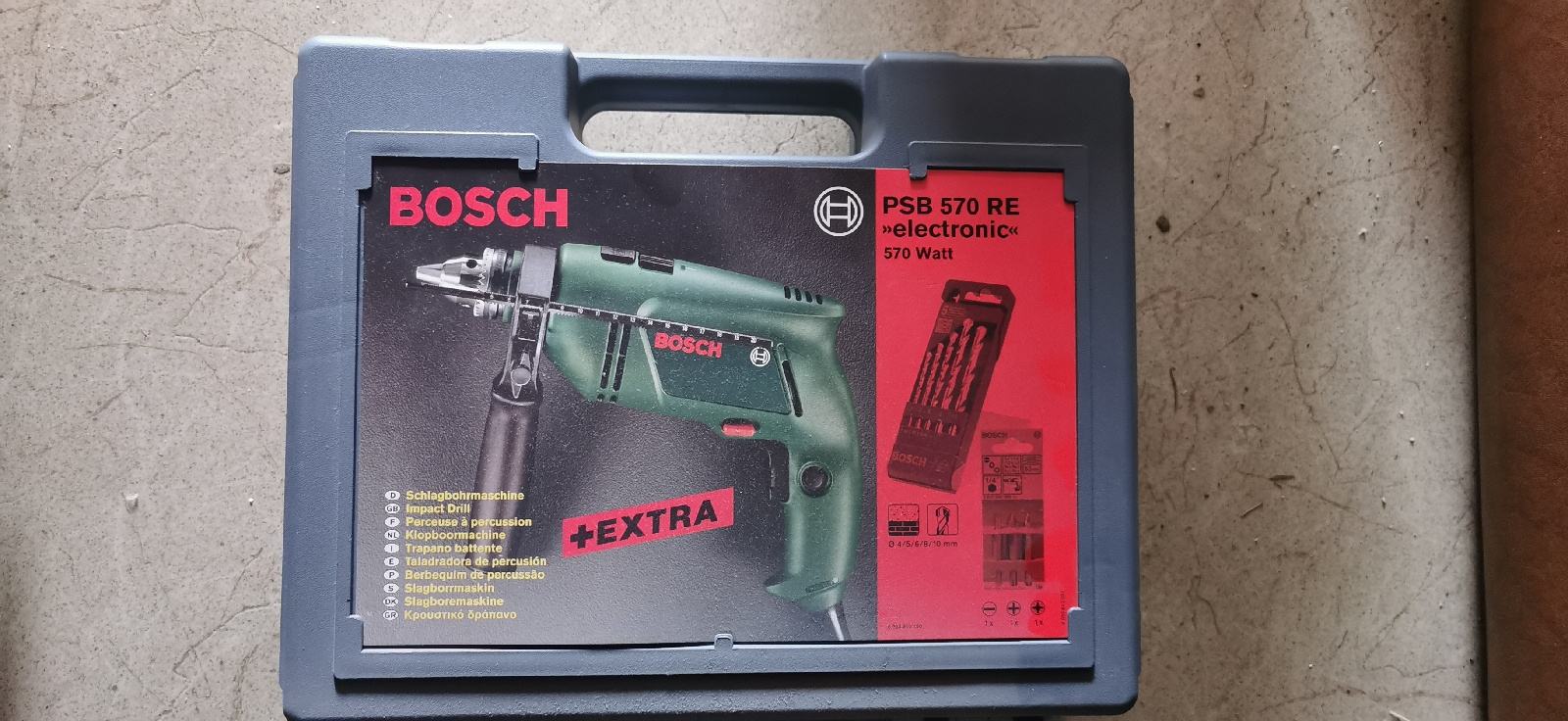 vrtalnik Bosch PSB 570 RE