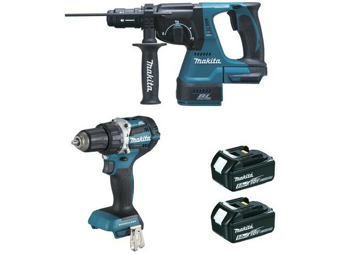 MAKITA set akumulatorskega orodja DHR243 in DDF484 DLX2191TJ