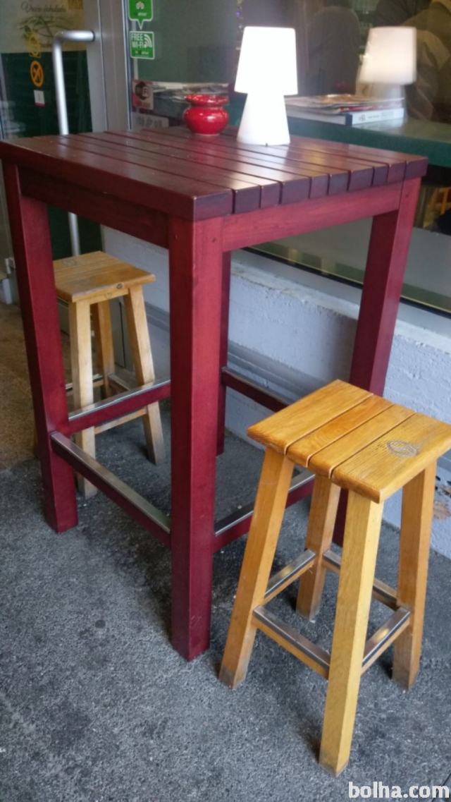 Prodam barske mize in stole