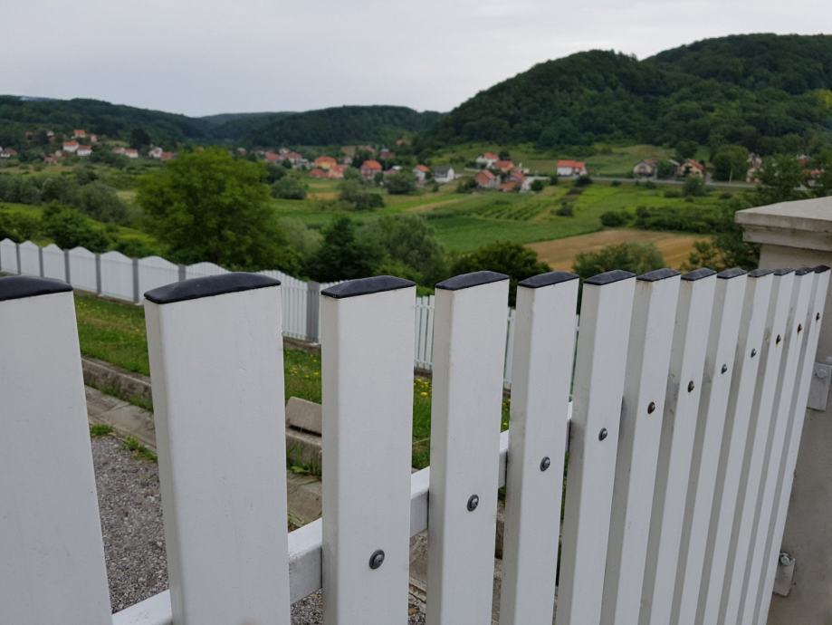 Letvice za ograjo plastične PVC