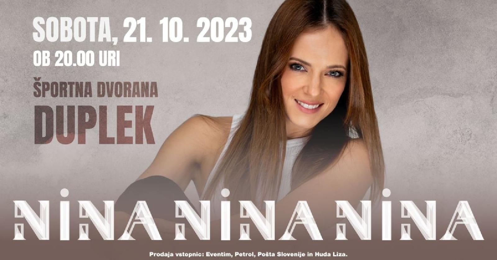 Prodam vstopnice Karte za Nina Pušlar v Spodnji Duplek