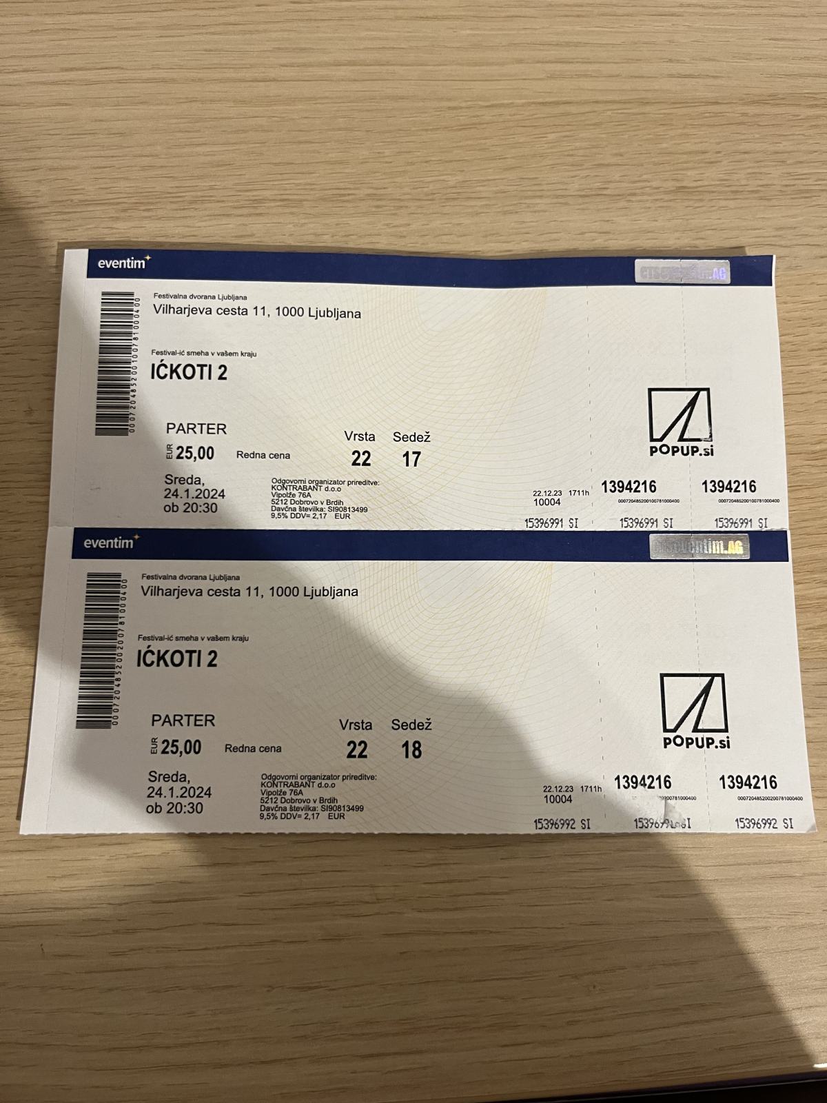 VSTOPNICE ZA PREDSTAVO IĆKOTI 2