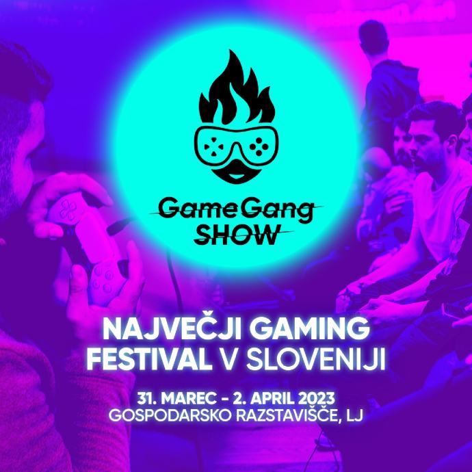 PODARIM 3-dnevna vstopnica za Game Gang Show