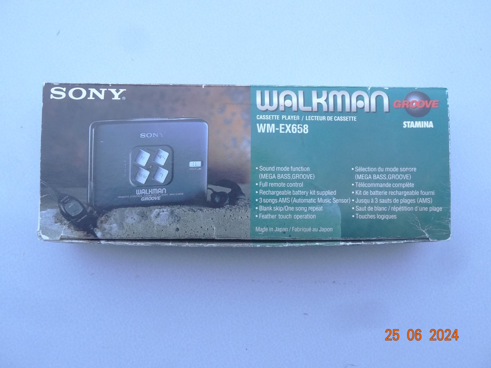 SONY WALKMAN WM-EX658