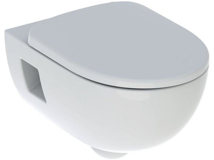 GEBERIT set stenske WC školjke z desko s pokrovom Selnova, b