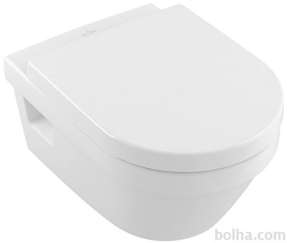 VILLEROY & BOCH OMNIA 5684 HR 01 WC školjka brezrobna z desko s...
