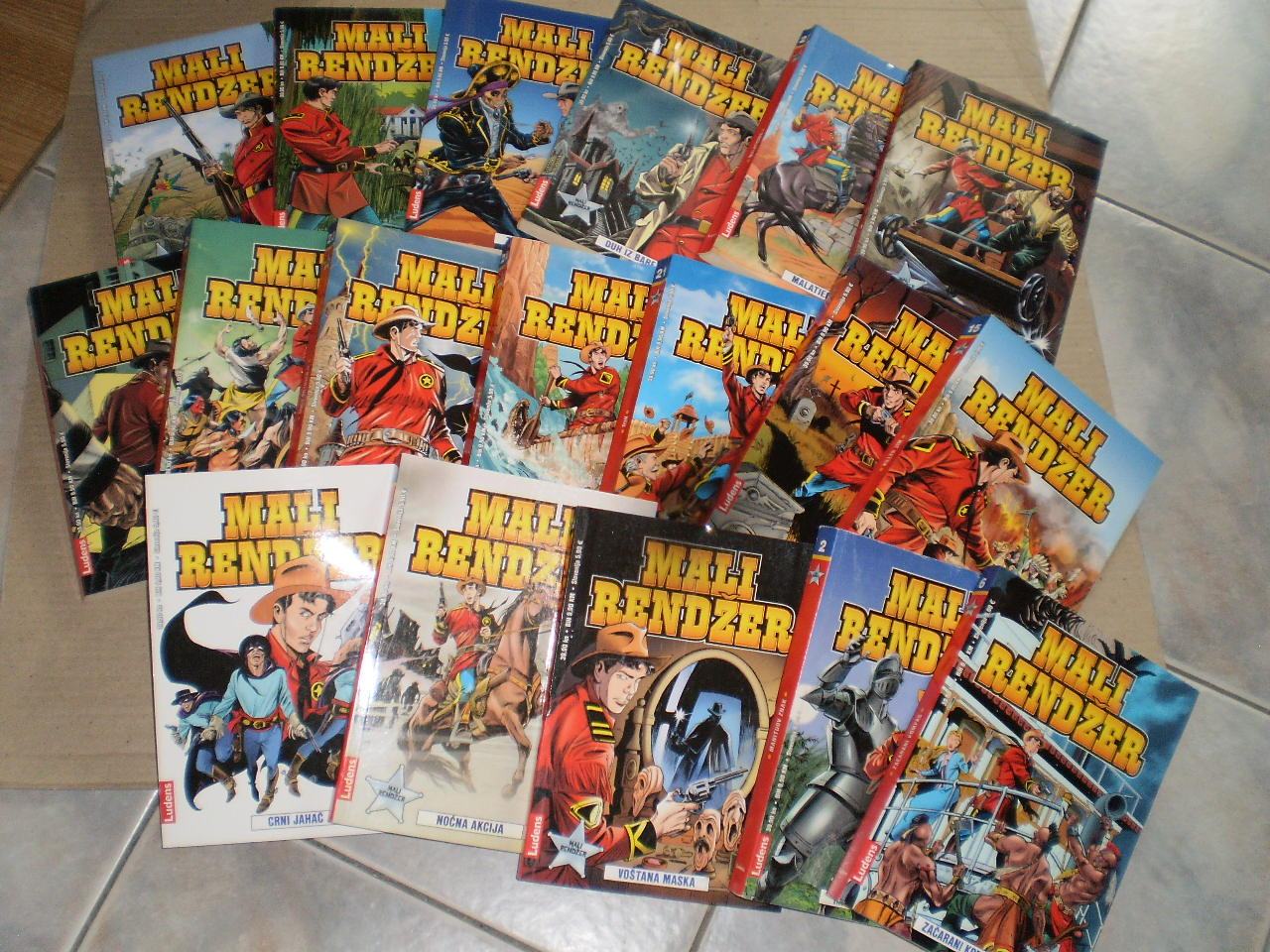 Mali rendžer,Ludens,več stripov
